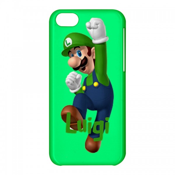 Super Mario Bros Luigi - Apple iPhone 5C Case - Stars On Stuff