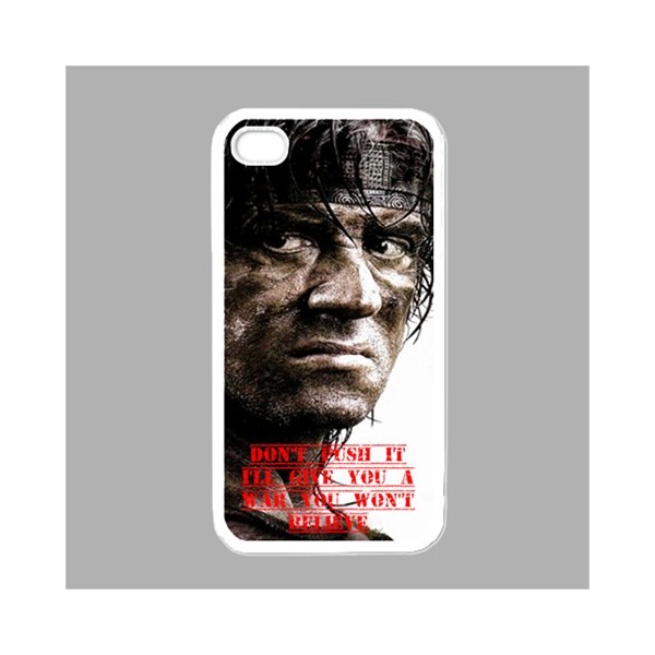 Stallone Rambo First Blood - Apple iPhone 4/4s Case - Stars On Stuff